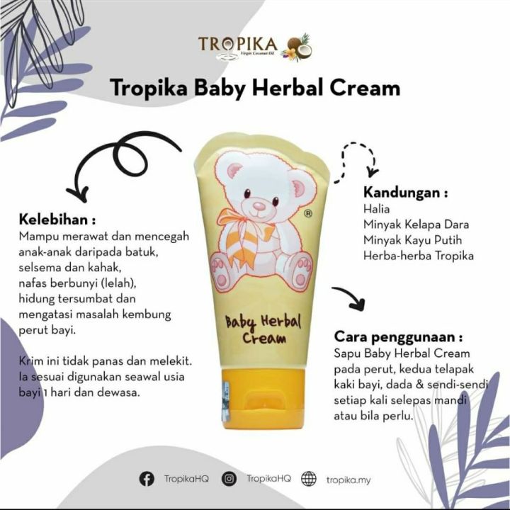 Tropika herbal telon original guarantee | Lazada