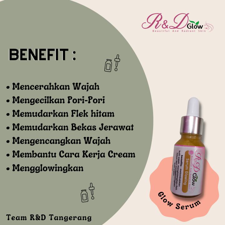 Serum Gold R&D GLOW | Lazada Indonesia