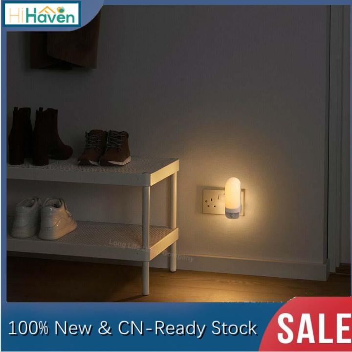Auto Dark Sense LED Night Light Wall Plug in Energy Saving Dusk 2 Dawn ...