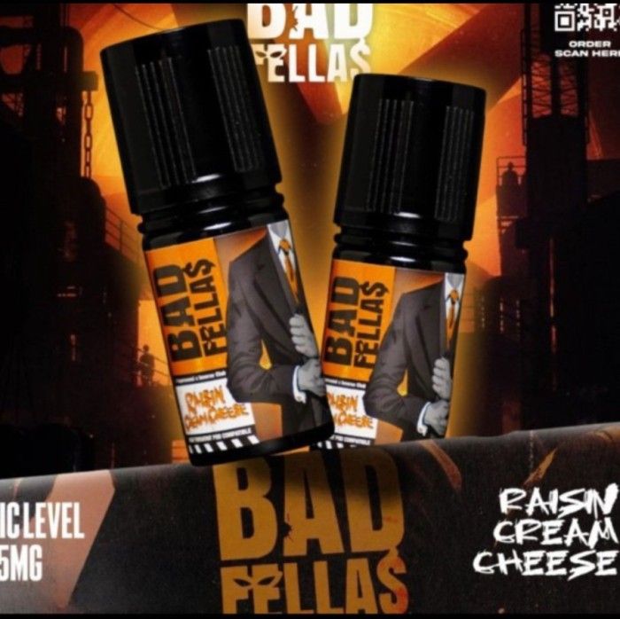 Bad Fellas Raisin Cream Cheese HTPC 15MG 30ML by Vaperssensi x Catta ...