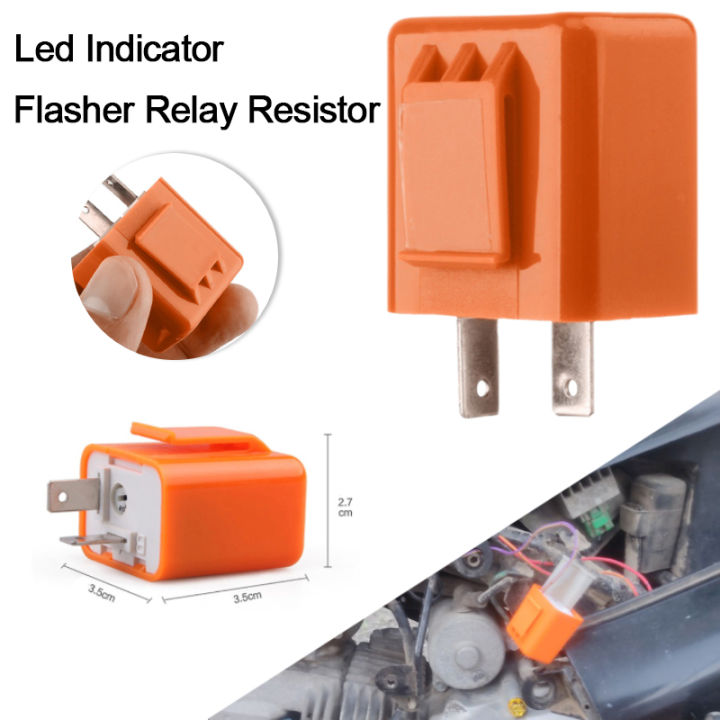 Led indicator flasher relay resistor fix fast flash rate motor | Lazada PH