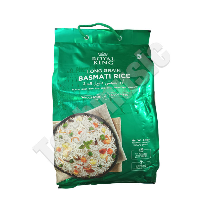5kg Royal King Long Grain Basmati Rice | Lazada PH