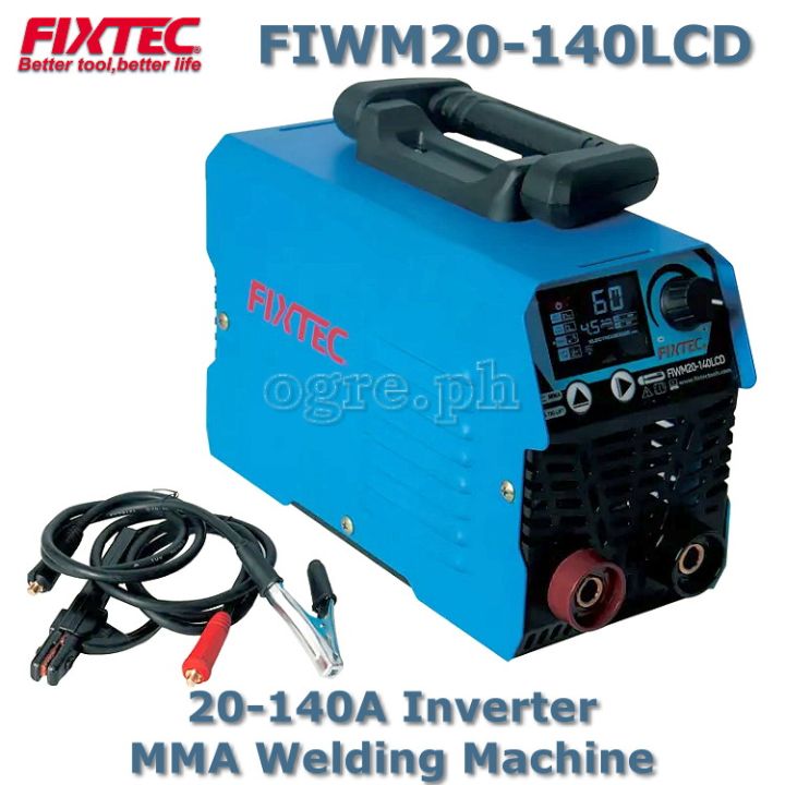 Fixtec FIWM20-140LCD 20-140A Inverter MMA Welding Machine | Lazada PH