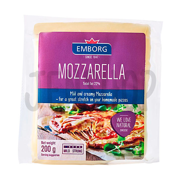 Emborg Mozzarella Cheese Block 200 grams | Lazada PH