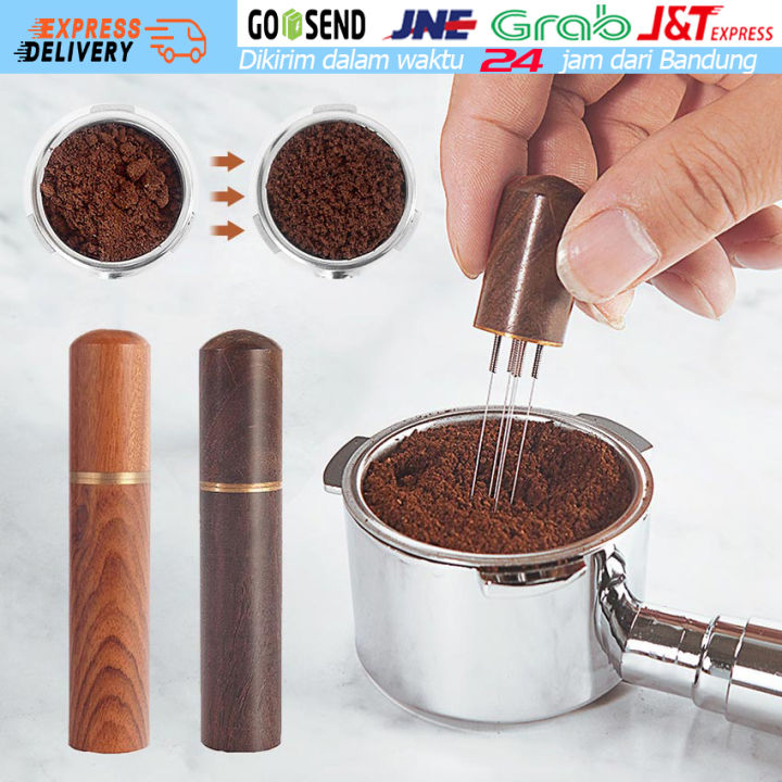 Jarum Kopi Coffee Needle Distribution Tool Tamper Jarum Kopi Espresso ...