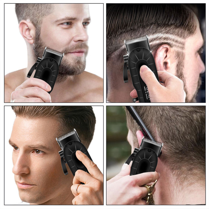 Professional Hair Clippers Ergonomic Low Noise Electric Clipper for ...