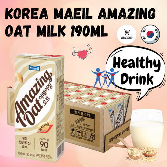 Korea Maeil Amazing Oat Milk 190ml | Lazada