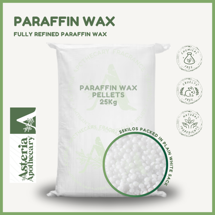 Paraffin Wax Pellets 25Kg - Asteria Apothecary | Lazada PH