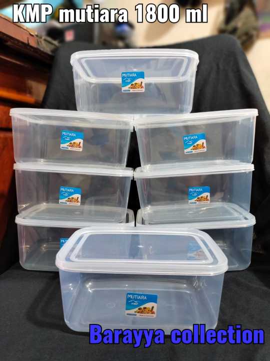 TOPLES KOTAK MAKANAN PLASTIK / SEALWARE KMP MUTIARA 1800 ML / KOTAK ...