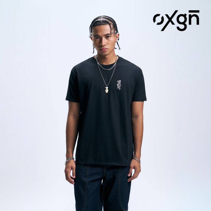 OXGN Money Talks We Translate Graphic T-Shirt For Men (Black) | Lazada PH