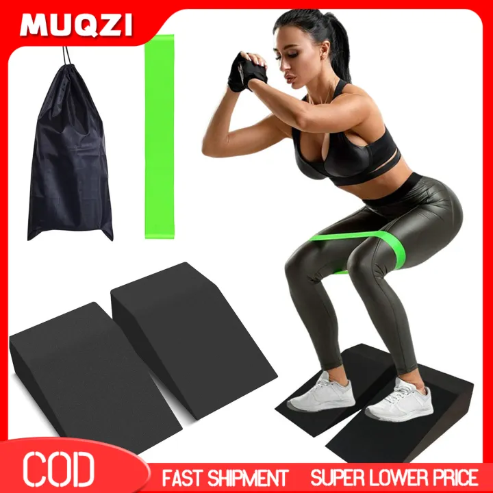 1 Set Deep Crouch Wedge Block Calf Stretcher Slant Board Professional ...