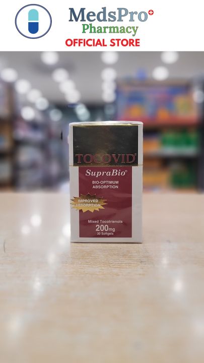 Tocovid Suprabio 200MG 30'S | Lazada