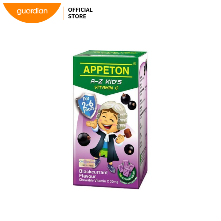 Appeton Vitamin C 30Mg A-Z Blackcurrent 100S | Lazada