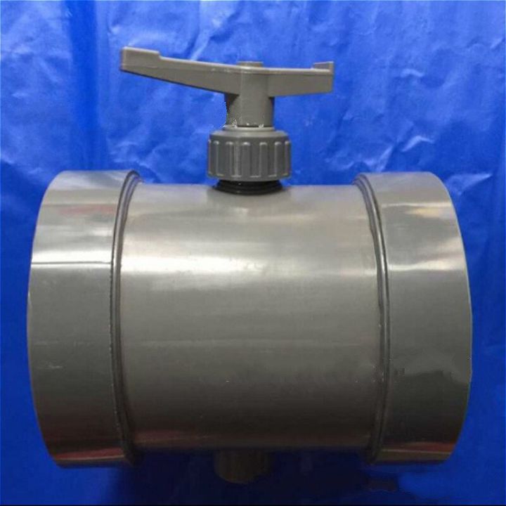 50-110 mm PVC/UPVC Manual Air Duct Air Damper Valve Ventilation Pipe ...