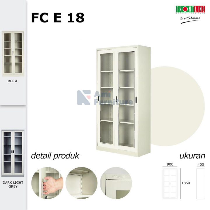filling cabinet lemari arsip lemari kantor besi FC-E 18 FRONTLINE ...