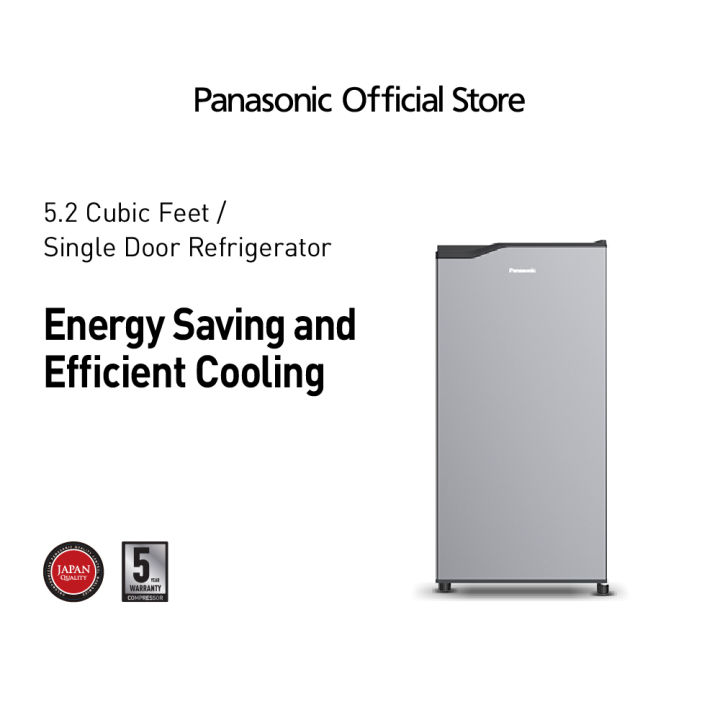 Panasonic NR-AQ151NS 5.2 cu. ft. 1 Door Direct Cool Non-Inverter ...