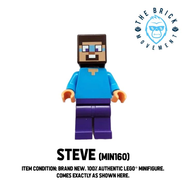 LEGO® MINECRAFT Steve Minifigure | Lazada PH
