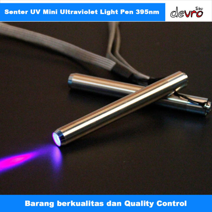 Senter UV Mini Ultraviolet Light Pen 395nm - Sunfield UV-16 | Lazada Indonesia