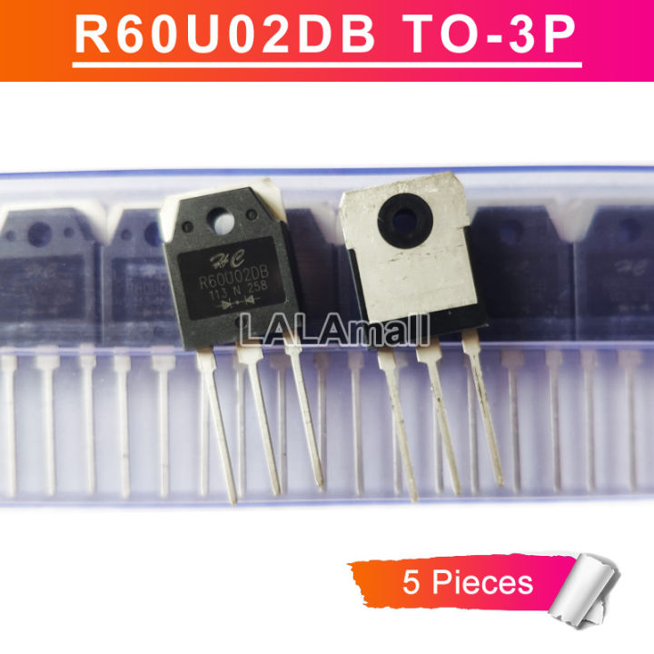 5pcs R60U02DB TO-3P R60U020B 60U02 TO3P 200V/60A Fast Recovery Diode ...