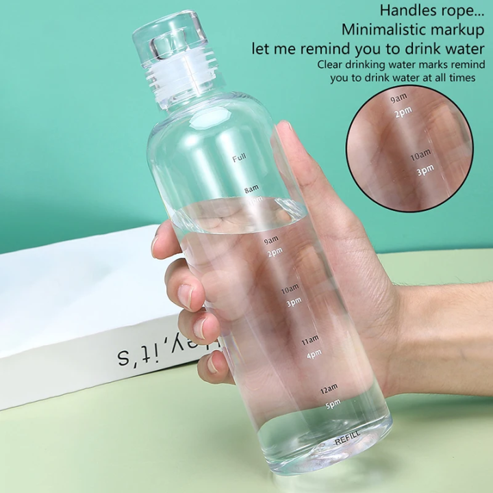 500/700ml Newest Trendy Minimalist Motivational Aesthetic Daily Plastic ...