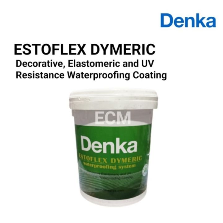 DENKA ESTOFLEX DYMERIC (20L) Decorative, Elastomeric and UV Resistance ...