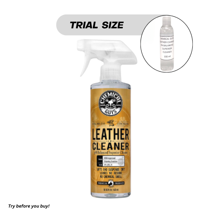 Trial Size Chemical Guys pH Balanced Superior Leather Cleaner 100 ml ...