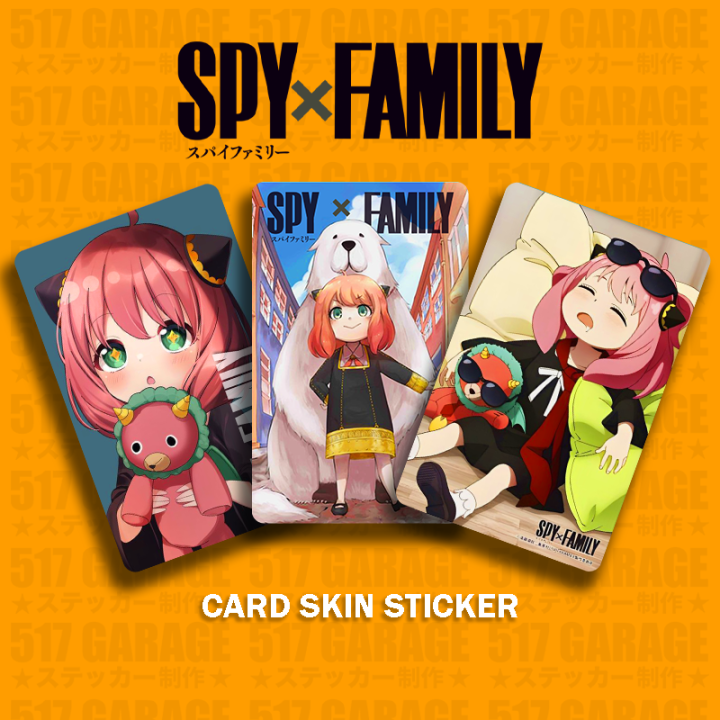 SPY X FAMILY 1.0 - TOUCH & GO STICKER - ATM STICKER - TNG STICKER - T&G ...