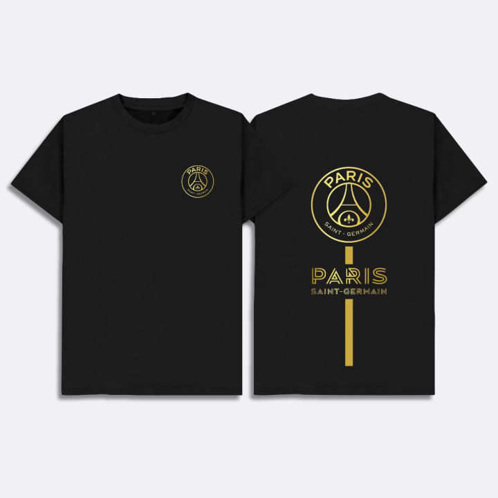 KATUN PSG Gold โลโก้เสื้อยืด Paris Saint Germain แฟนฟุตบอลเสื้อยืด ...