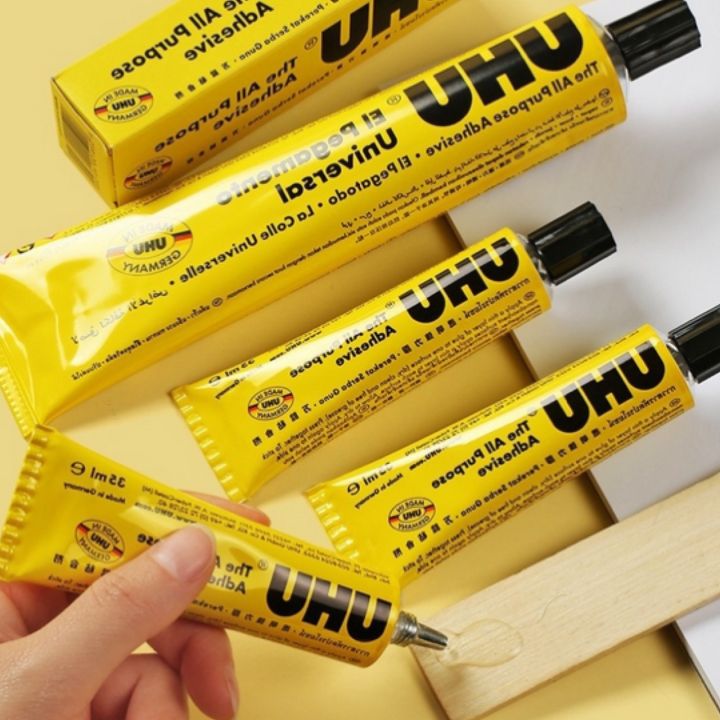 💙 กาว UHU กาวใส glue ยึดติด ซ่อม DIY งานฝีมือ ซ่อมรองเท้า อเนกประสงค์ ...