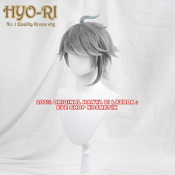 READY STOCK - HIGH QUALITY FULL WIG RAMBUT PALSU WIG COWO COWOK PRIA ...