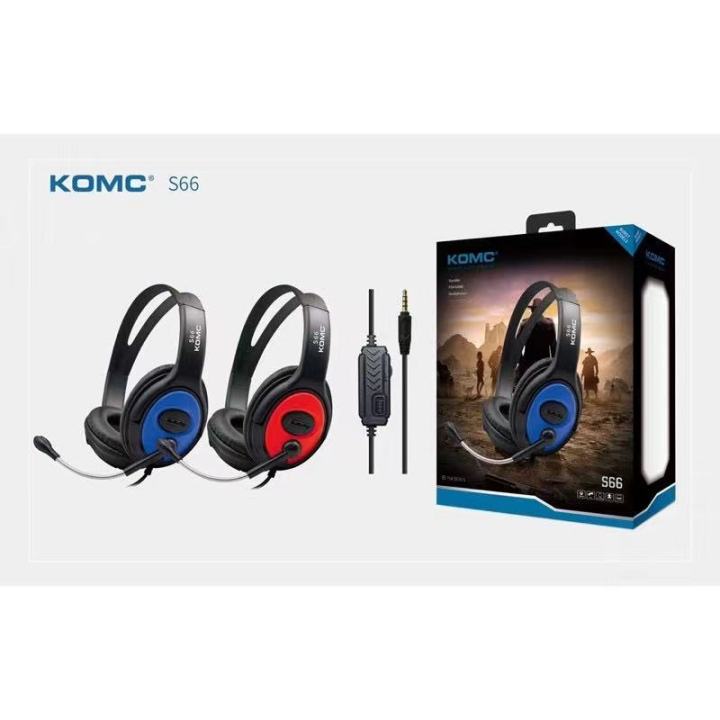 *VZ* ORIGINAL KOMC GAMING HEADSET / HEADPHONES WITH MICROPHONE (S66 ...