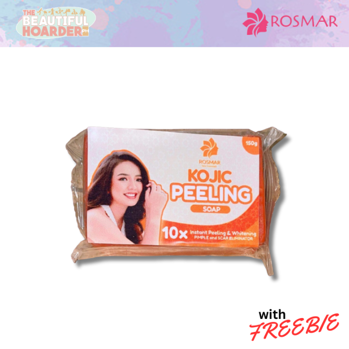 Original Trending Effective Rosmar Kojic Peeling Soap 150g 10x Instant ... Original Trending Effective Rosmar Kojic Peeling Soap 150g 10x Instant ...