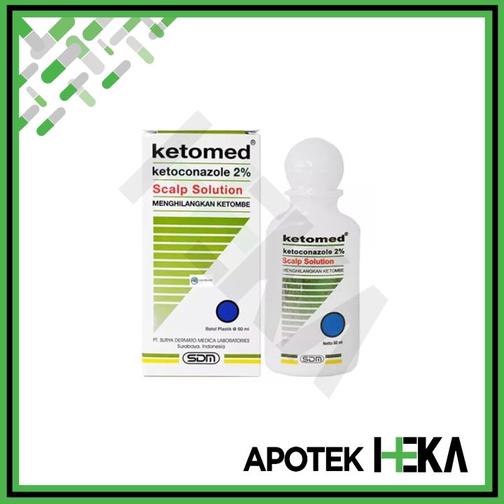 Ketomed Scalp Solution 60 ml - Sampo Anti Ketombe | Lazada Indonesia