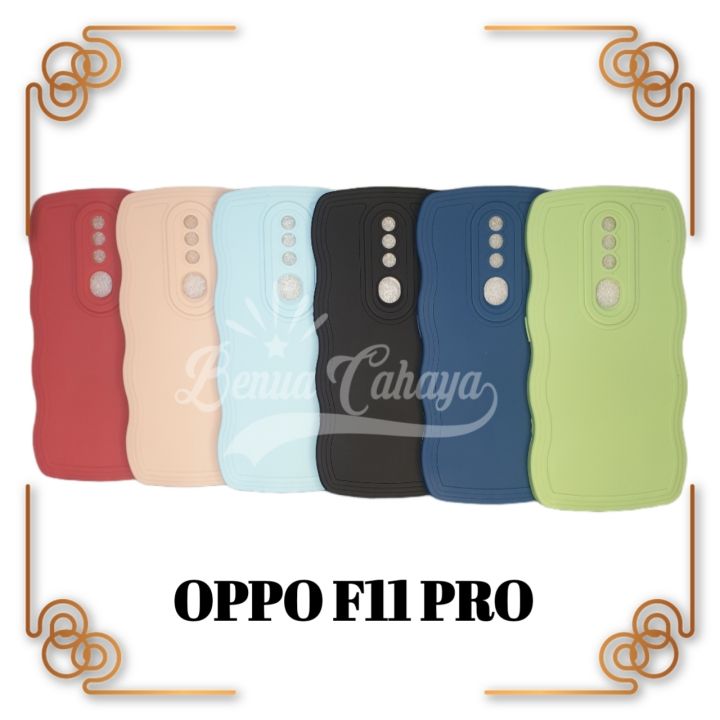 CASE OPPO F11 / F11 PRO SOFTCASE SILIKON GELOMBANG WARNA | Lazada Indonesia