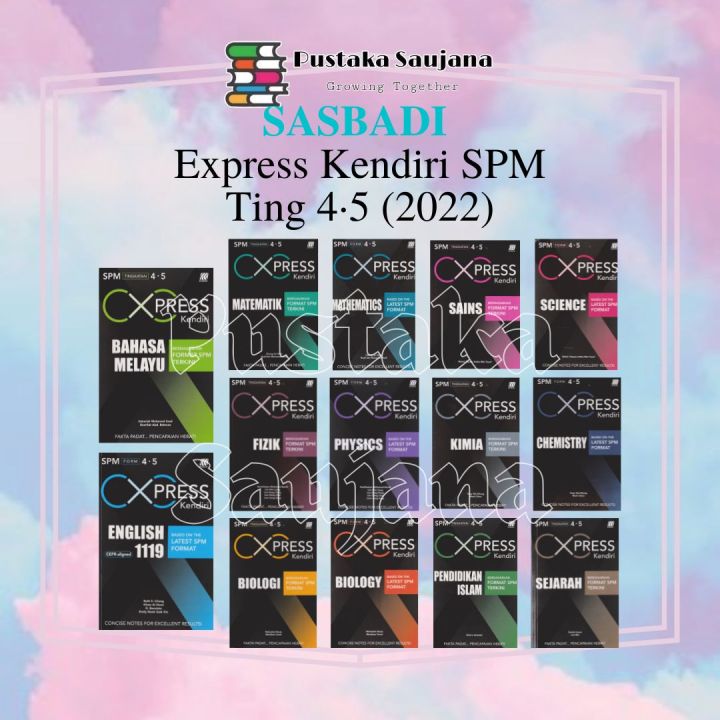 [Saujana] SASBADI Xpress Kendiri 2022 KSSM SPM | Lazada