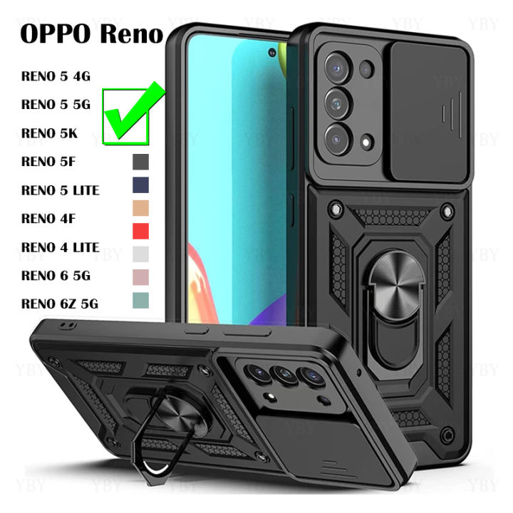 Casing For OPPO Reno 5 6 6Z 4F 5F 5K Lite 4G 5G Camera Protection Phone ...