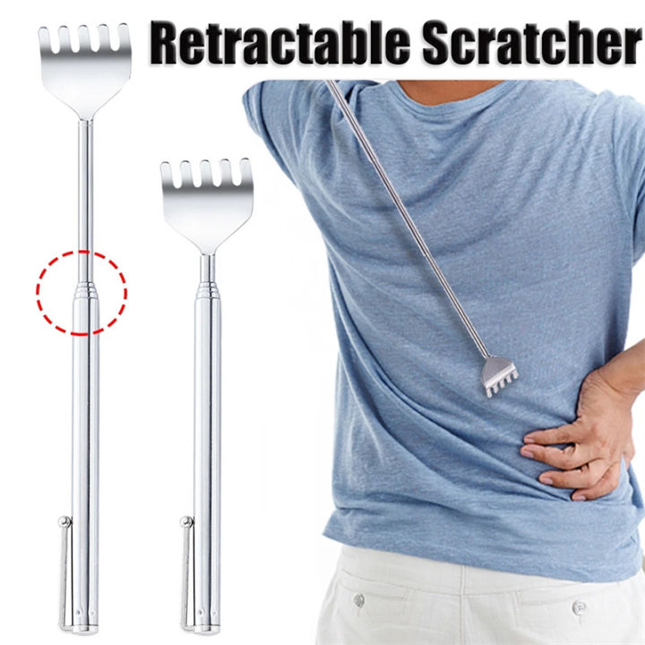Unisex Stainless Steel Telescopic Scratching Tickle Tools Retractable ...