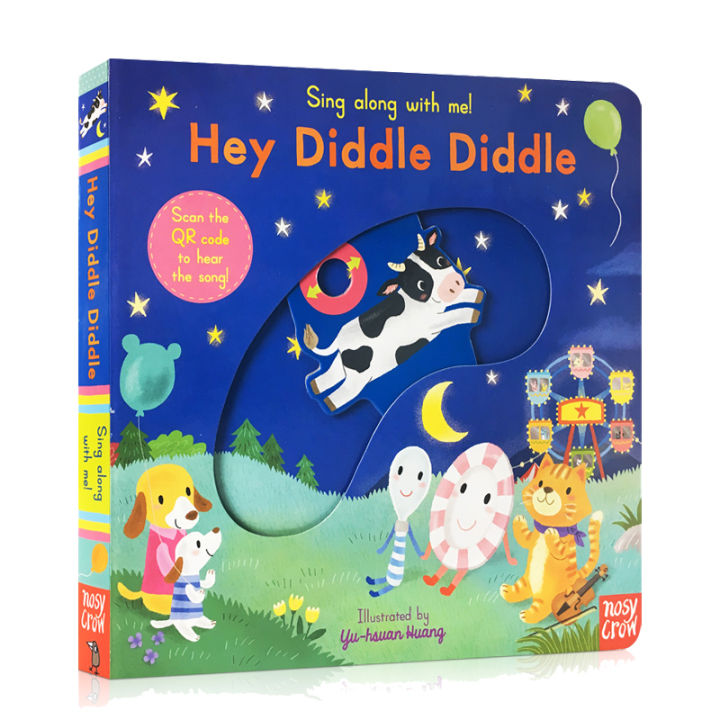 Original English version of hey diddle diddle nursery rhyme mechanism ...