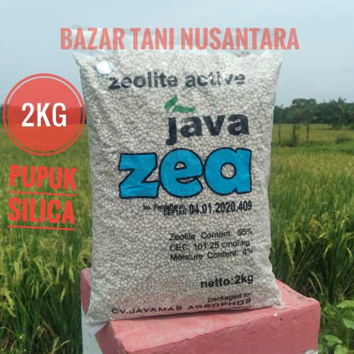 Java Zea 2 kg (Pupuk Zeolite Active) PUPK SILIKA TABUR GRANUL javazea ...