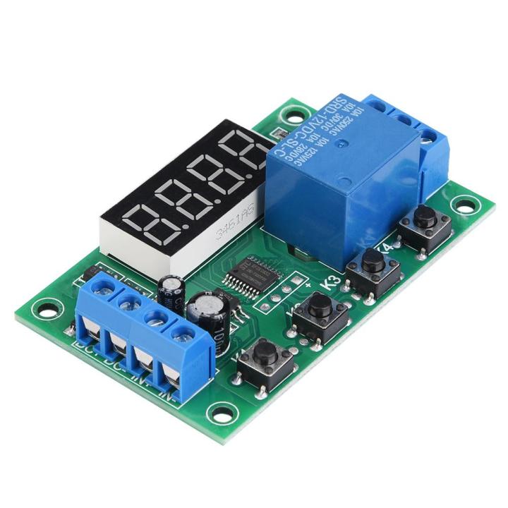 DC 12V 5A YYC-2S Adjustable LED Delay Relay Module Timer Control Switch Board | Lazada PH