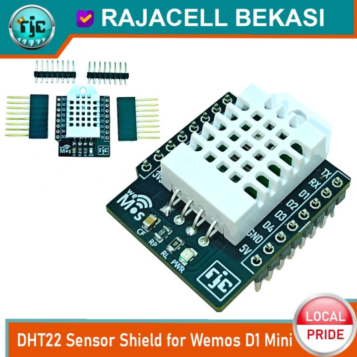 Wemos D1 Mini DHT22 DHT-22 Module Sensor Shield Suhu & Kelembapan | Lazada Indonesia