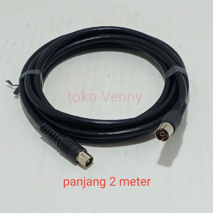 Kabel Anten Dari STB Ke TV Panjang Kabel 1 Meter 2 Meter 5 Meter 10 ...