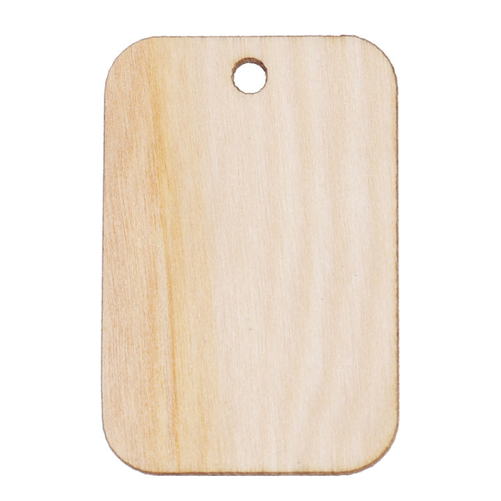 XIYAN แผ่นไม้ประดับป้ายไม้แขวนทำจากไม้แกะสลักงานฝีมือแบบ DIY จำนวน50 ...