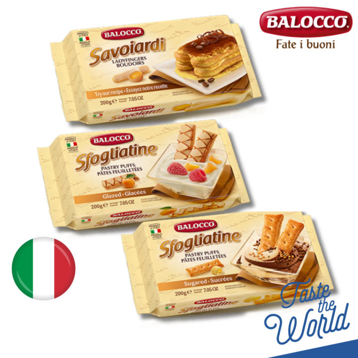 Balocco Pastry Puff / Ladyfinger 200g | Lazada