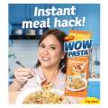 WOW PASTA Carbonara Instant Pasta 86g x 5 packs, instant noodles ...
