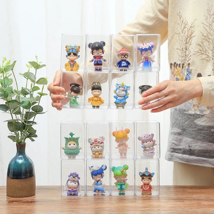 Polocat Anime Figures Display Case Clear Acrylic Blind Box Showcase ...