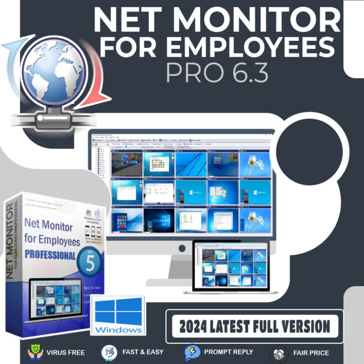Net Monitor for Employees Pro 6.3 2024 Latest Full Version | Lifetime ...