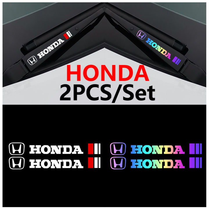 HONDA Car Brand Logo Sticker Wiper Decorative Waterproof Sticker Body ...