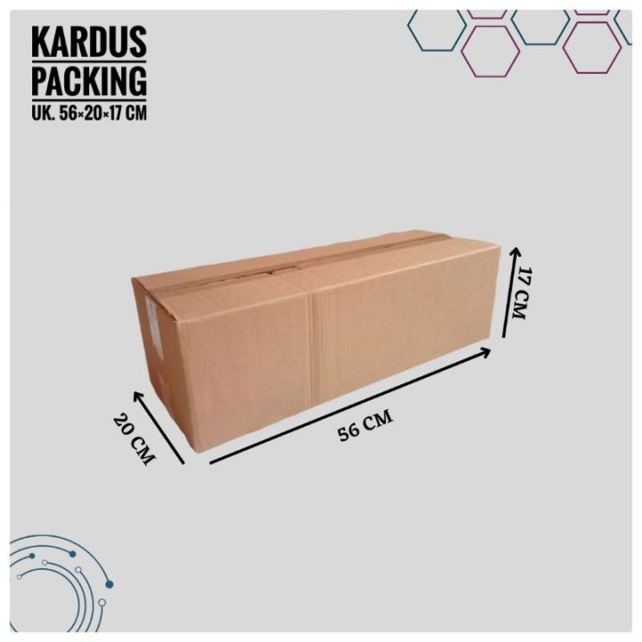 Kardus pakingan / tambahan paking dus / dus cokelat bermacam ukuran ...