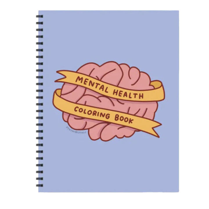 Mental Health Coloring Book Mindfulness Coloring Book Mindful Coloring ...